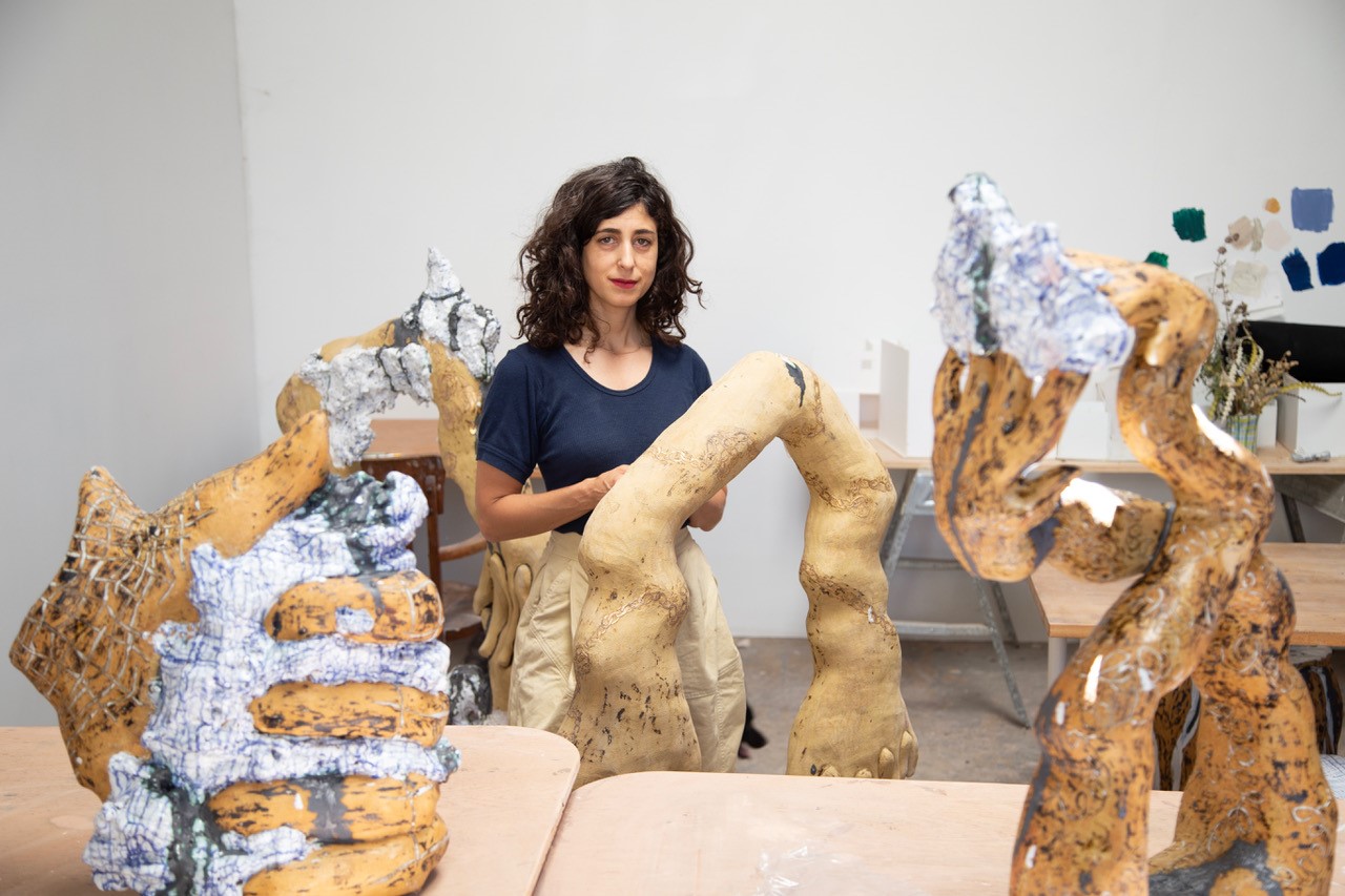 Julia Haft-Candell's art exhibition